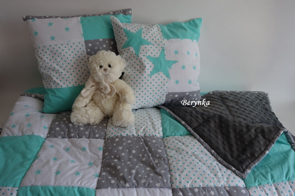 Patchworkové deky - barvy na přání – Berynka